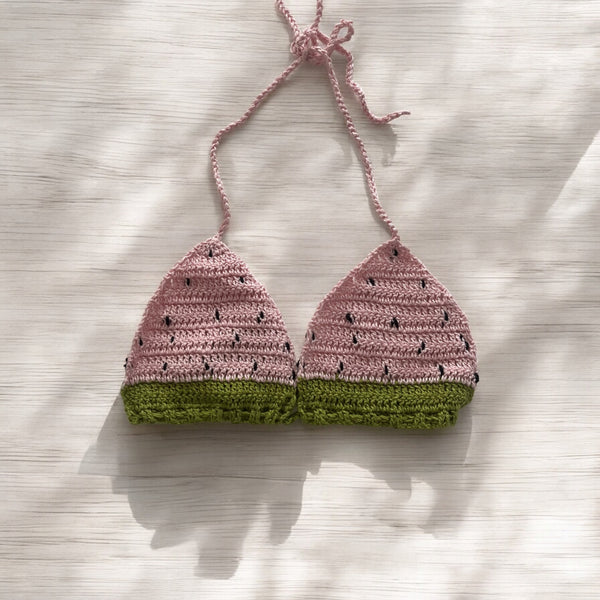 Juicy Crochet Top (Pastel Version) – Chloé Rose Swimwear